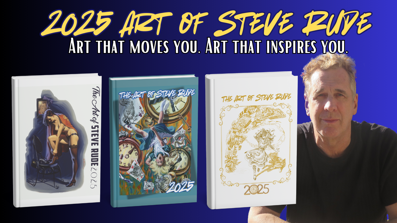 Art of Steve Rude 2025 Award Winning Sketchbook - BackerKit