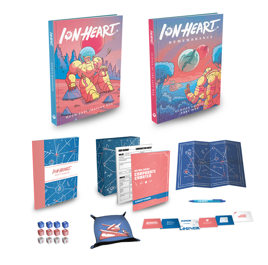 ION Heart - A Lo-Fi Solo Mech TTRPG - BackerKit