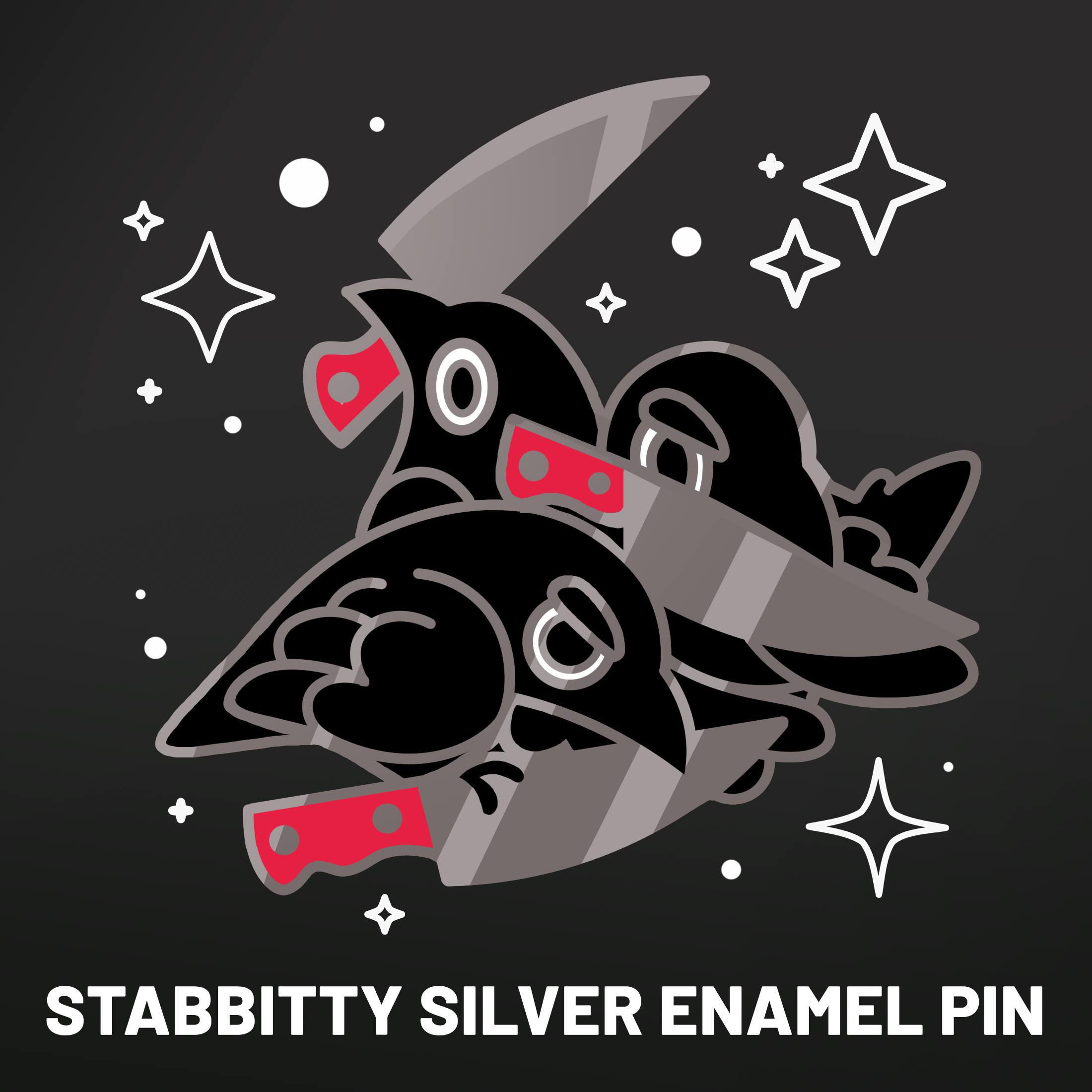 Shiny Trinkets - Crow Time Enamel Pins - BackerKit