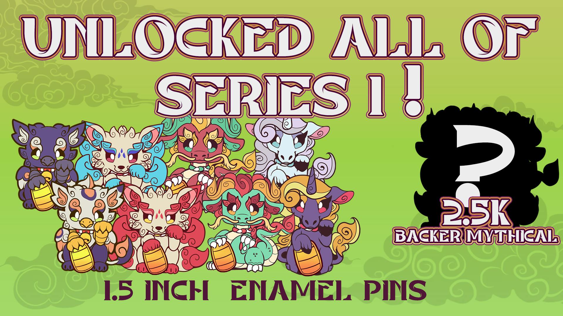 !FINAL PUSH! - Lucky Mythicals - 1.5 Inch Fantasy Enamel Pin Collection - BackerKit