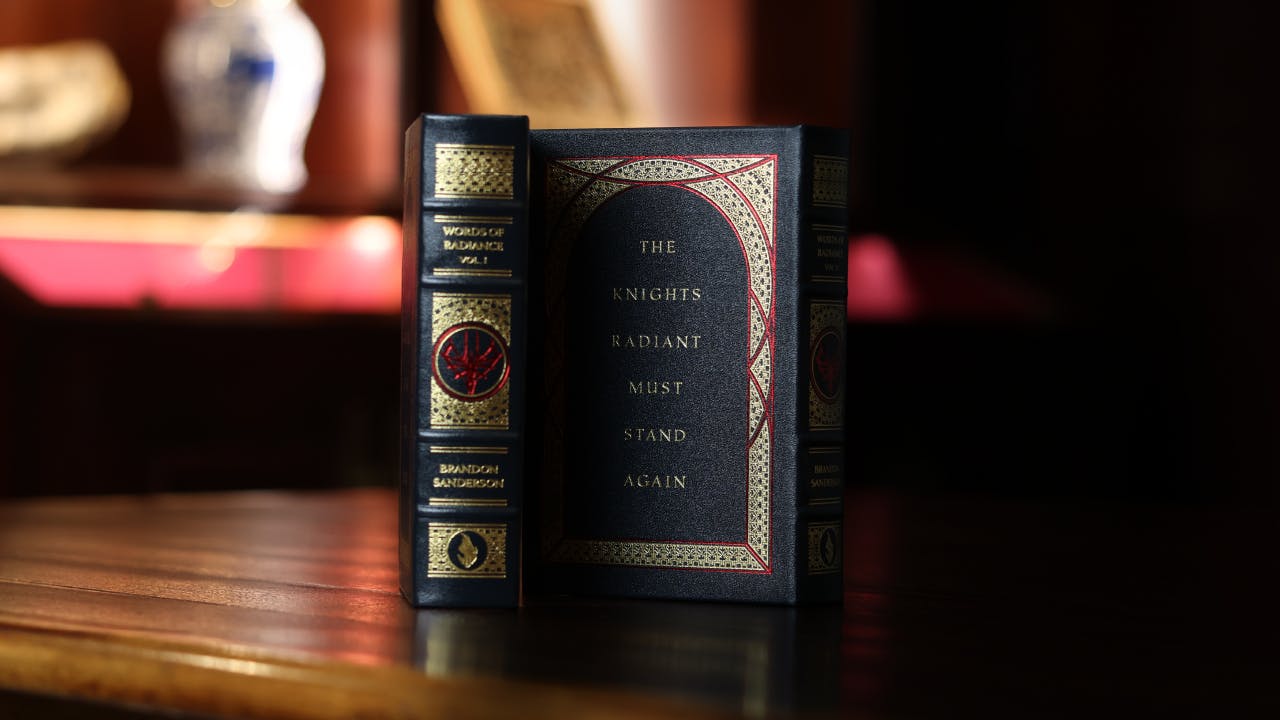 Launch Party | Words of Radiance Leatherbound by Brandon Sanderson ...
