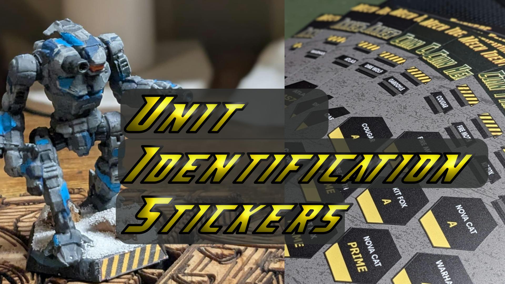 Unit Identification Stickers for American Mecha Project Update: Don't ...