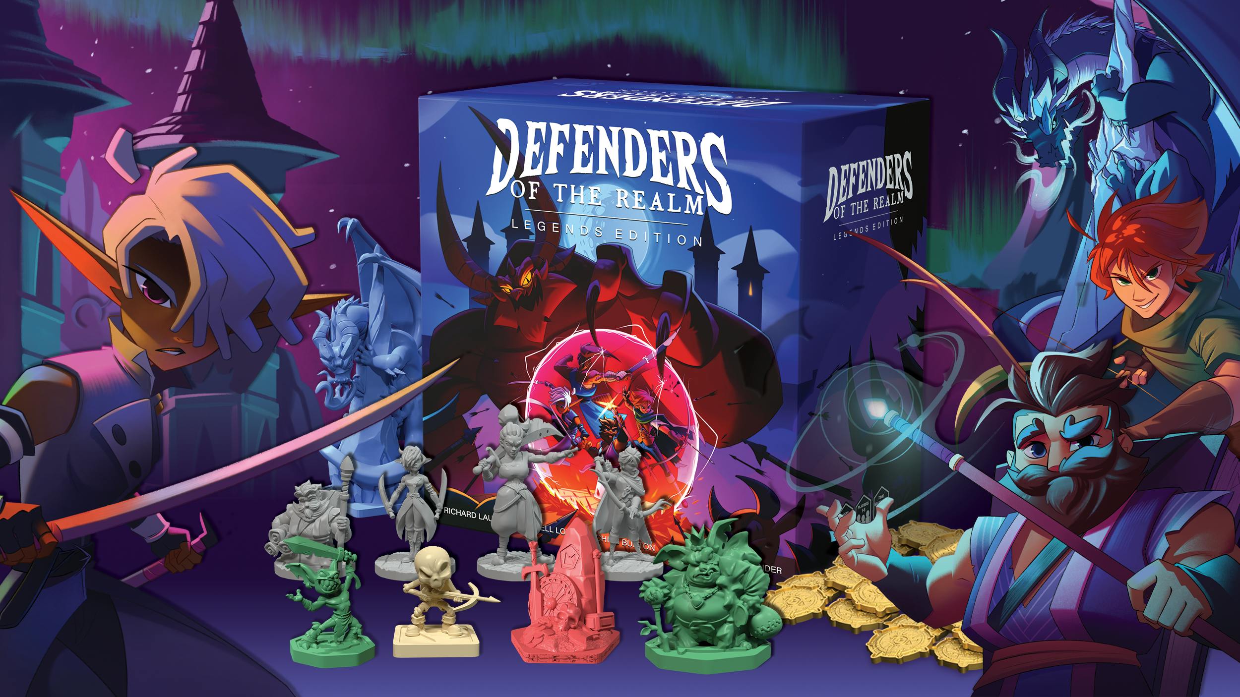 Launch Party | Defenders of the Realm: Legends Edition - BackerKit