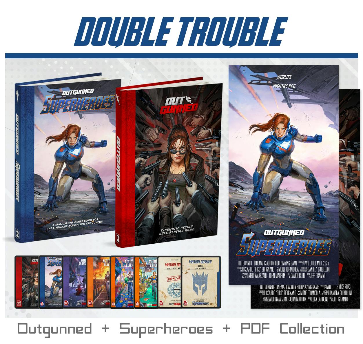 Outgunned Superheroes - BackerKit