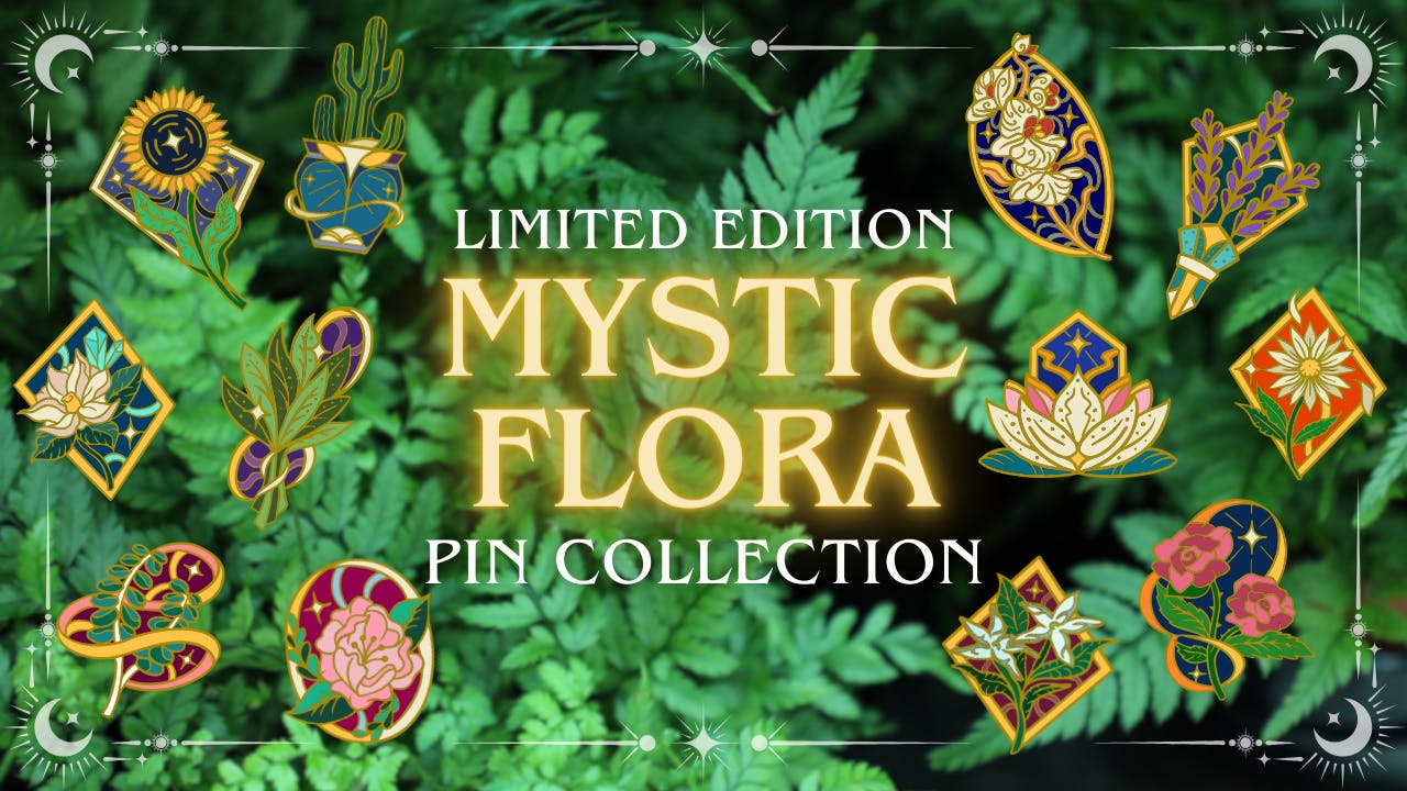 Mystic Flora Pin Collection - BackerKit