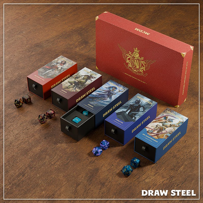 Draw Steel, Roll Power, DICE! - BackerKit