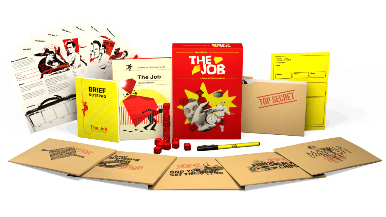 The Job: Boxset Edition - A Game of Glorious Heists - BackerKit