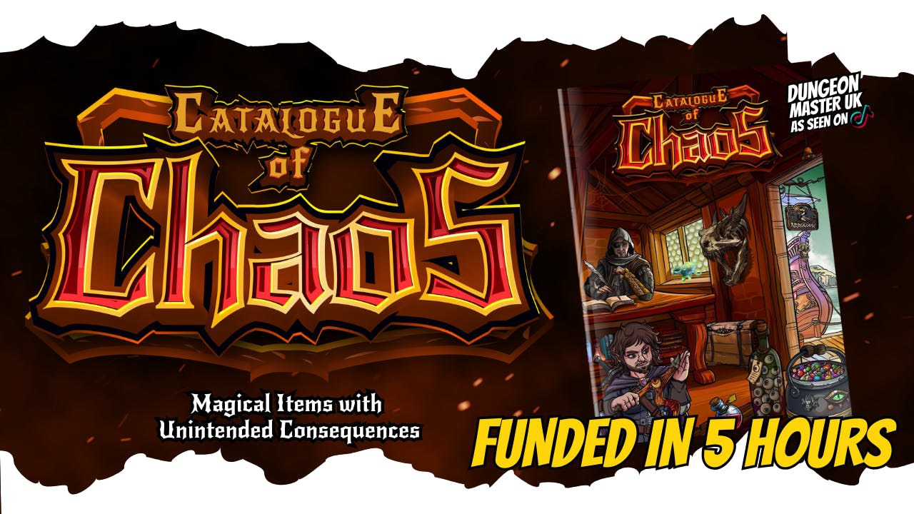 Catalogue of Chaos: Magical Items with Unintended Consequences - BackerKit