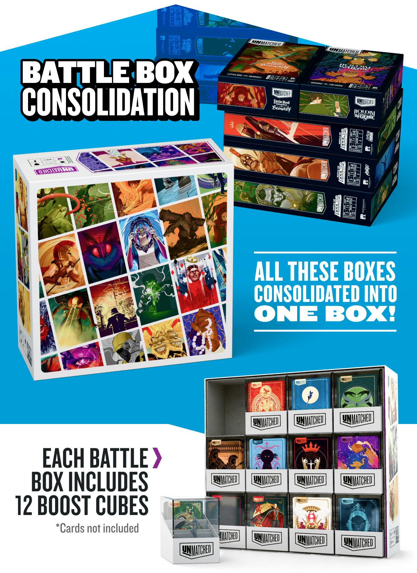 Unmatched: Storage and Accessories - BackerKit