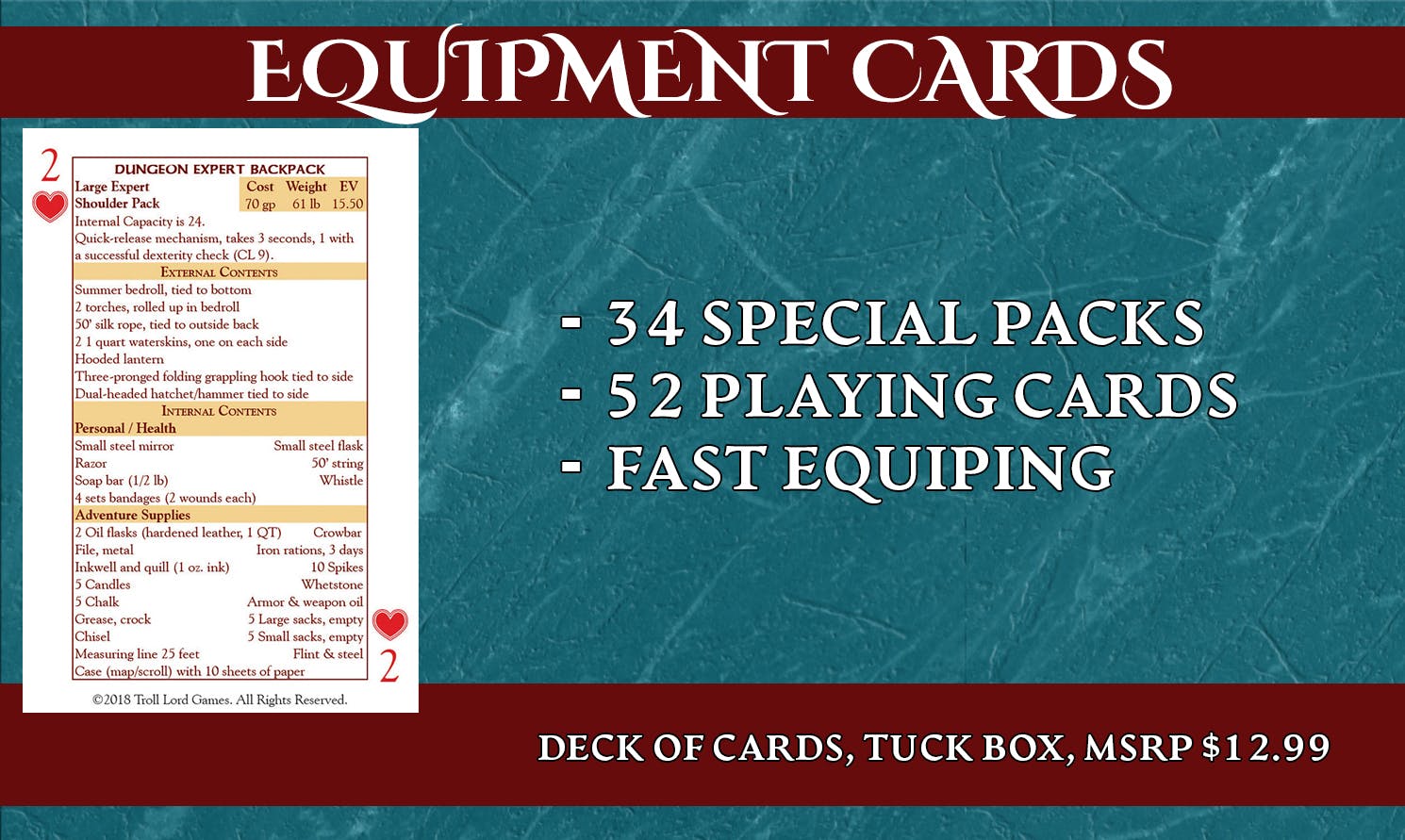 Castles & Crusades Adventurers Backpack REFORGED! - BackerKit