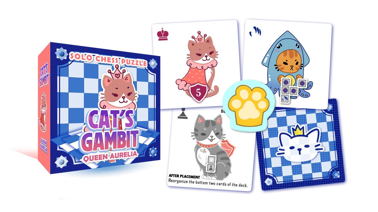 Cat's Gambit - the Queen Aurelia - BackerKit