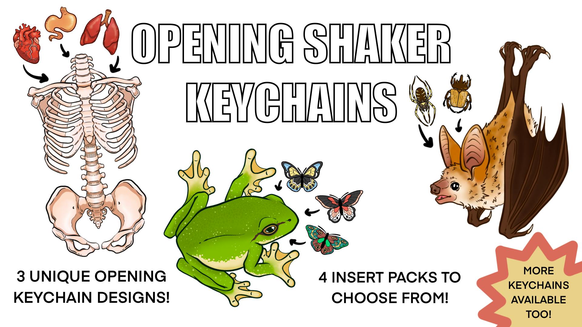 Shaker Keychain Overhaul! - BackerKit