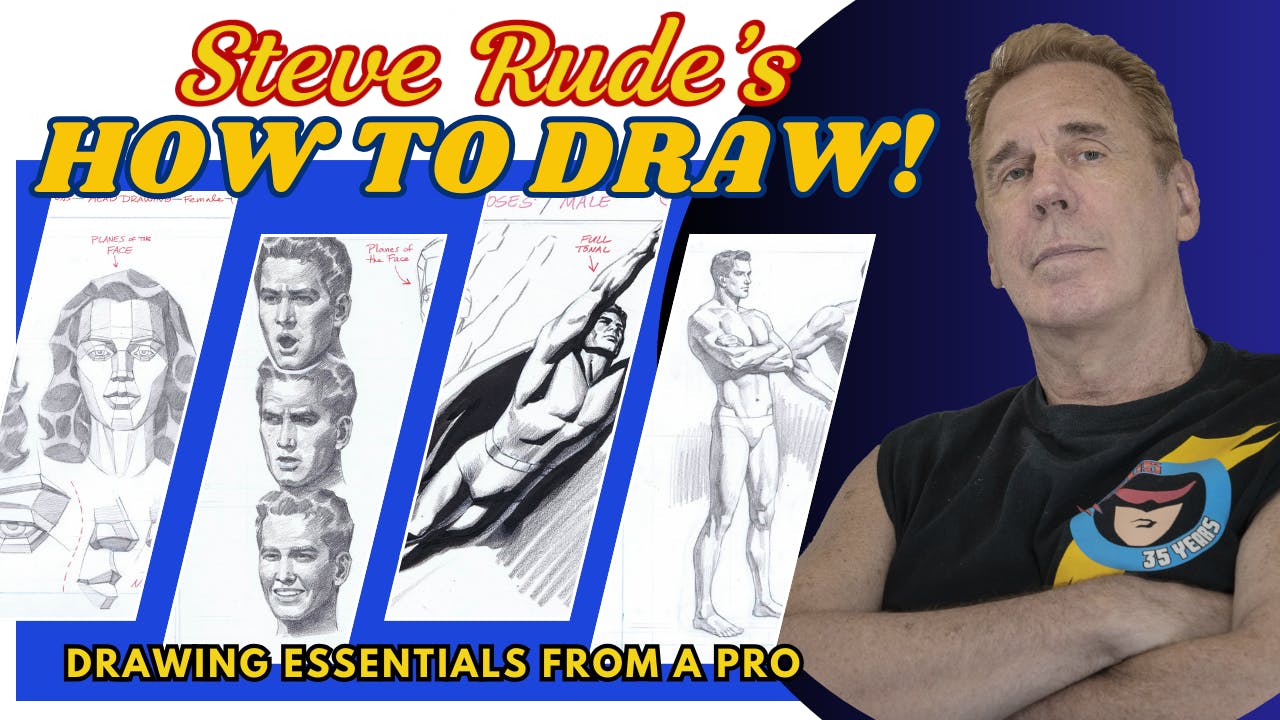 Launch Party | Steve Rude's "How to Draw Figures: Drawing Essentials ...