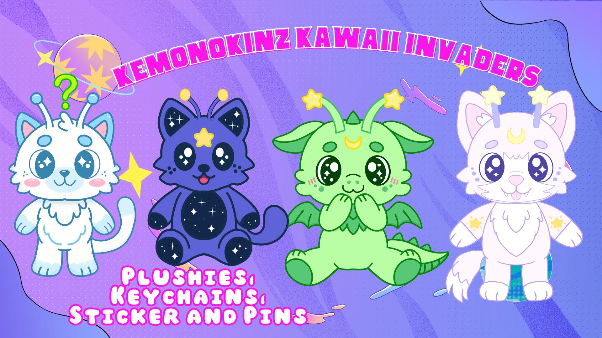 Launch Party | Kemonokinz Kawaii Invaders - BackerKit