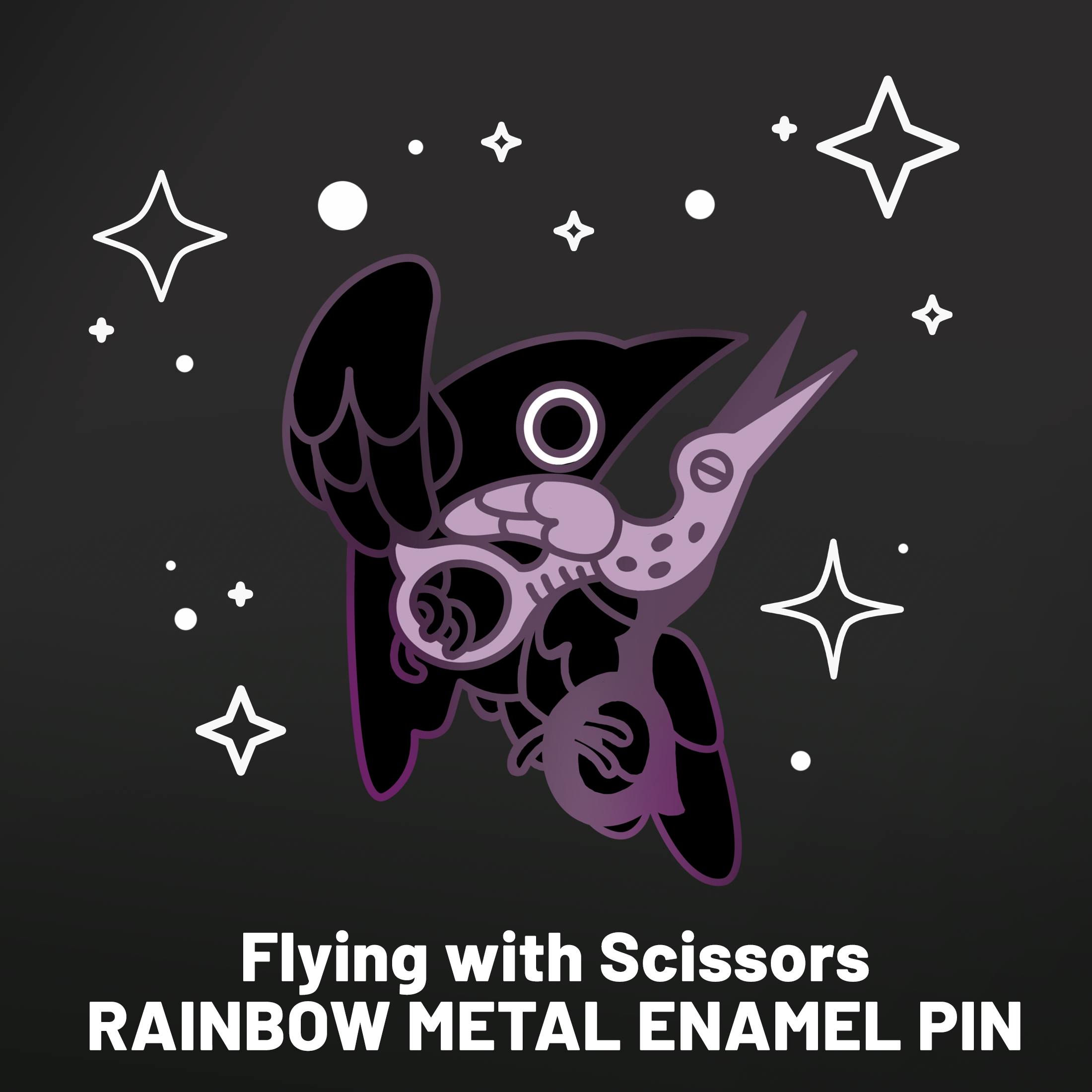 Shiny Trinkets - Crow Time Enamel Pins - BackerKit