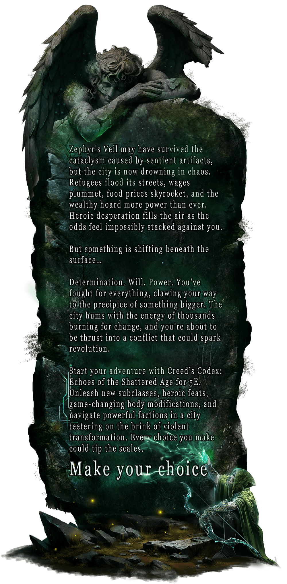 Creed's Codex: Echoes of the Shattered Age 5E Campaign Setting - BackerKit