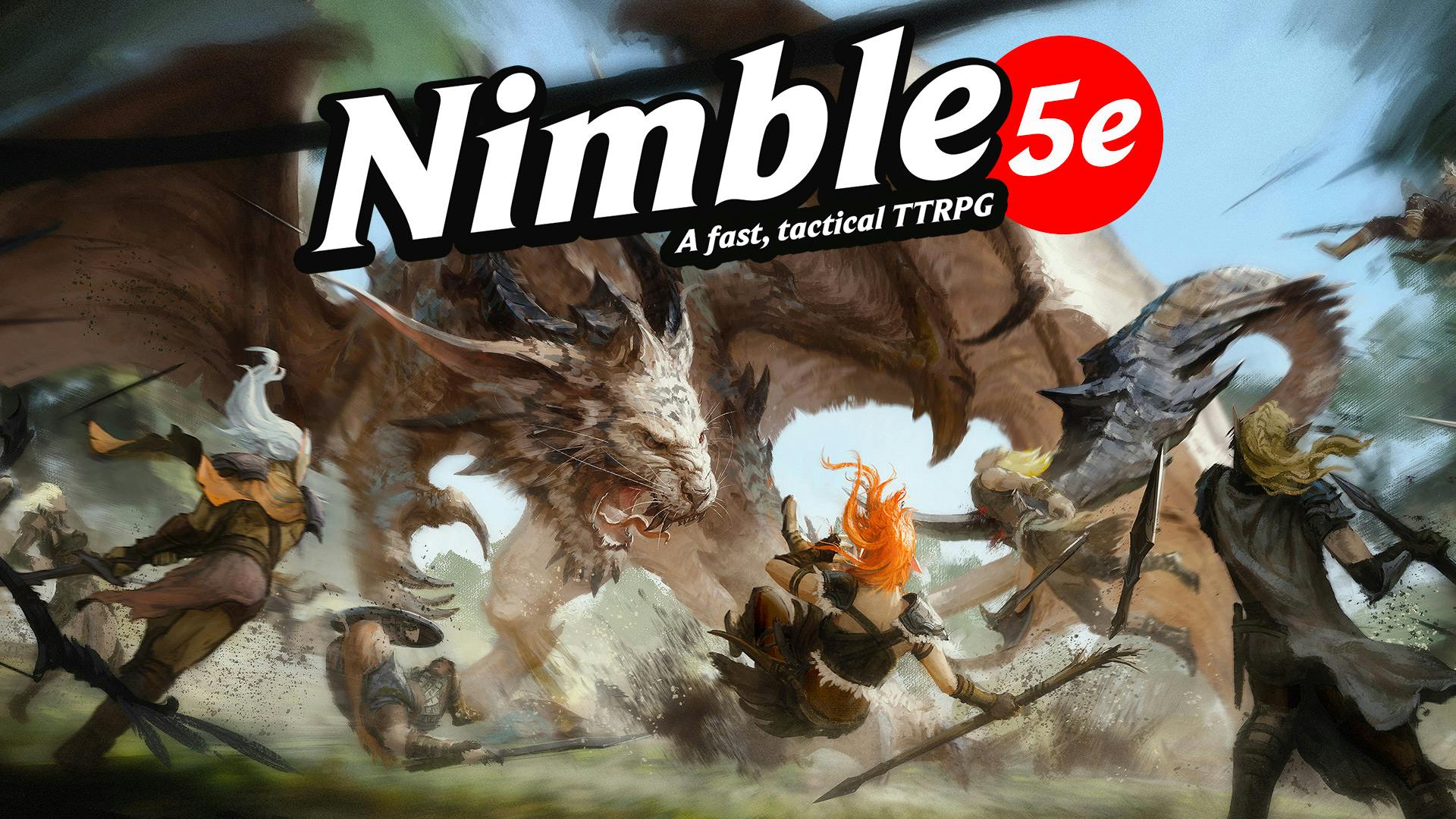 Nimble 2: A Fast, Tactical, 5e Compatible, RPG Project Update: 🔥 Nimble ...