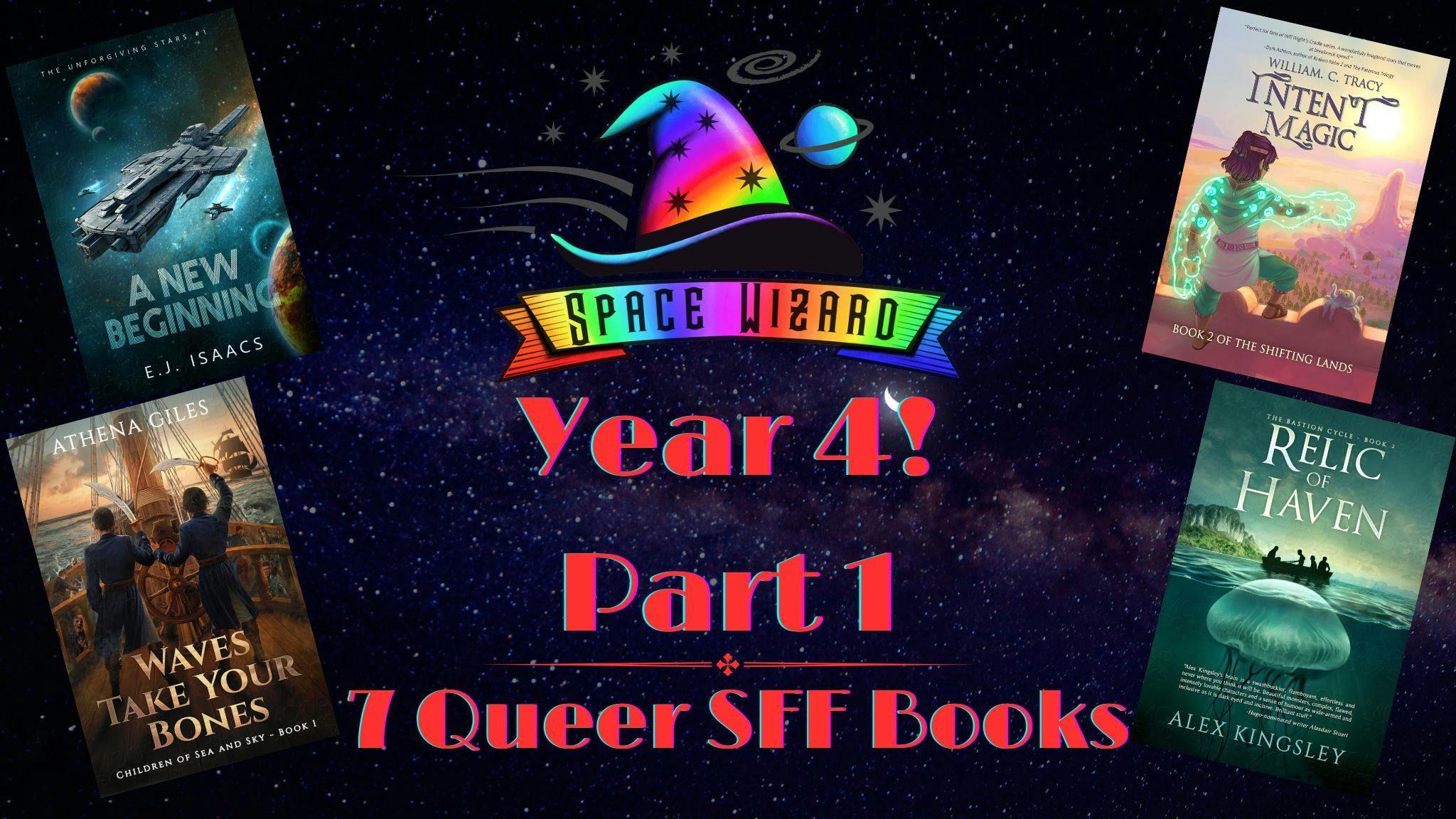 Space Wizard Science Fantasy: Year 4, part 1. Seven new queer books! - BackerKit
