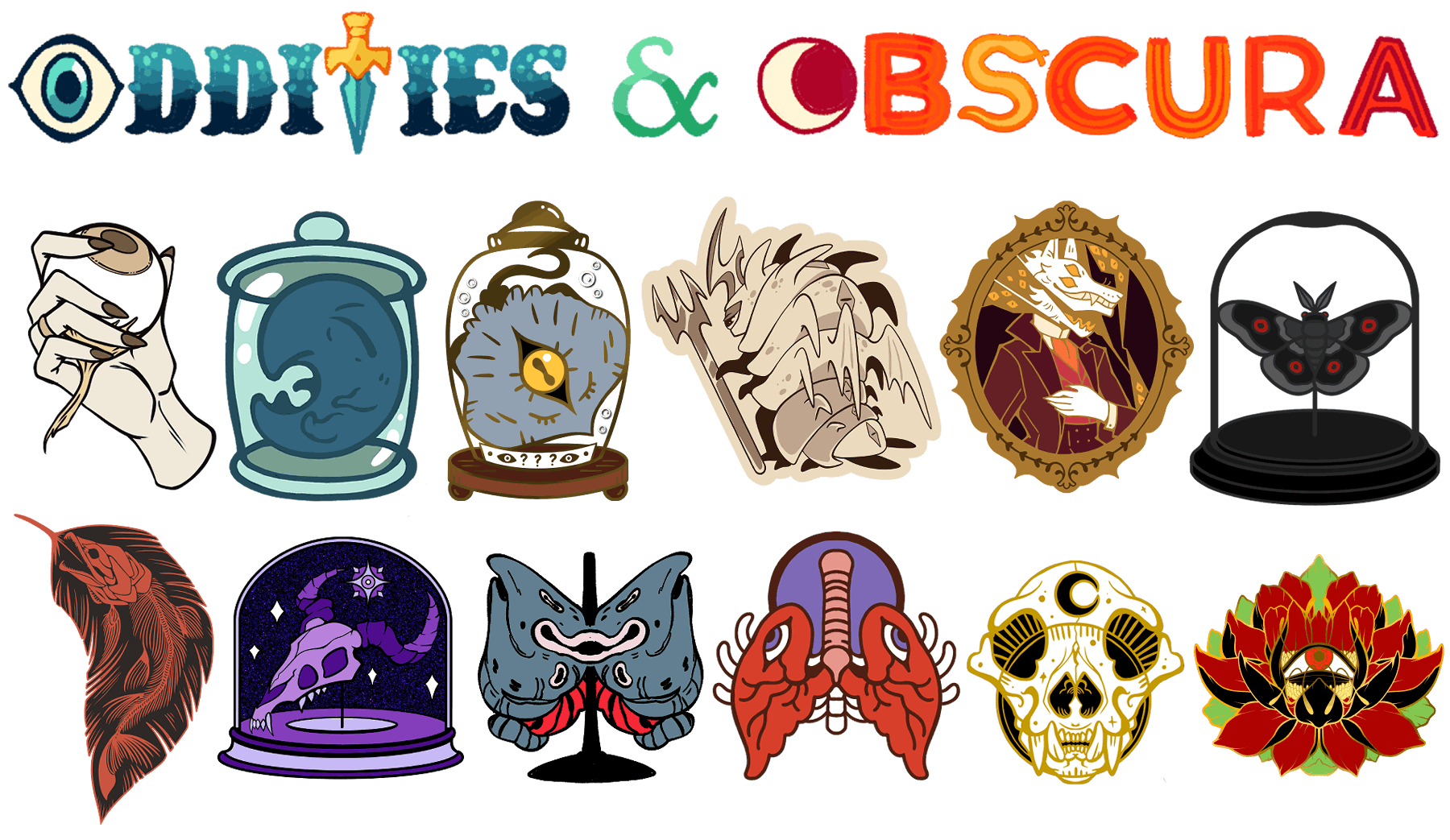 👁️ Oddities & Obscura - Flair Board - BackerKit