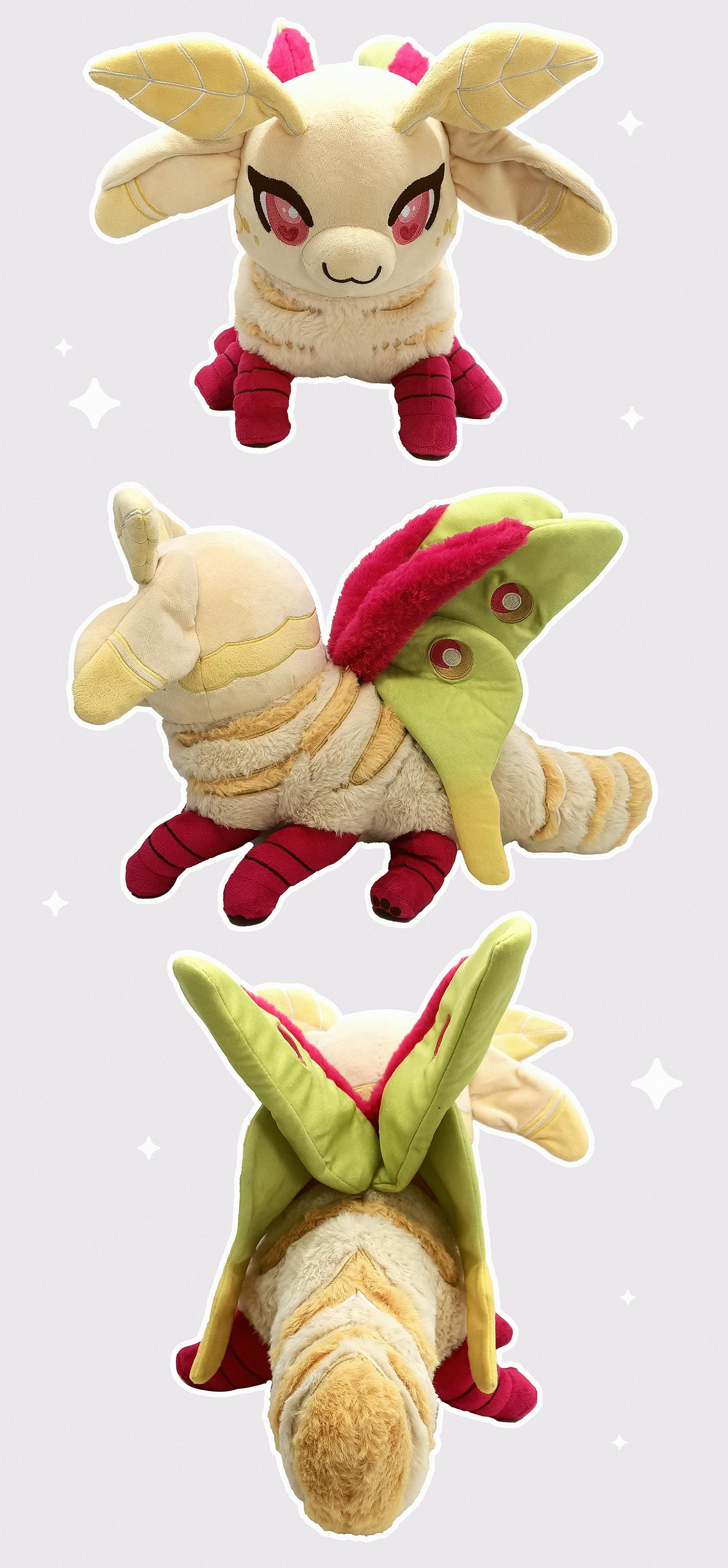 Horde of the Eclipse ~ Moth Dragon Plushies Project Update: Prototype sample update 3 - BackerKit
