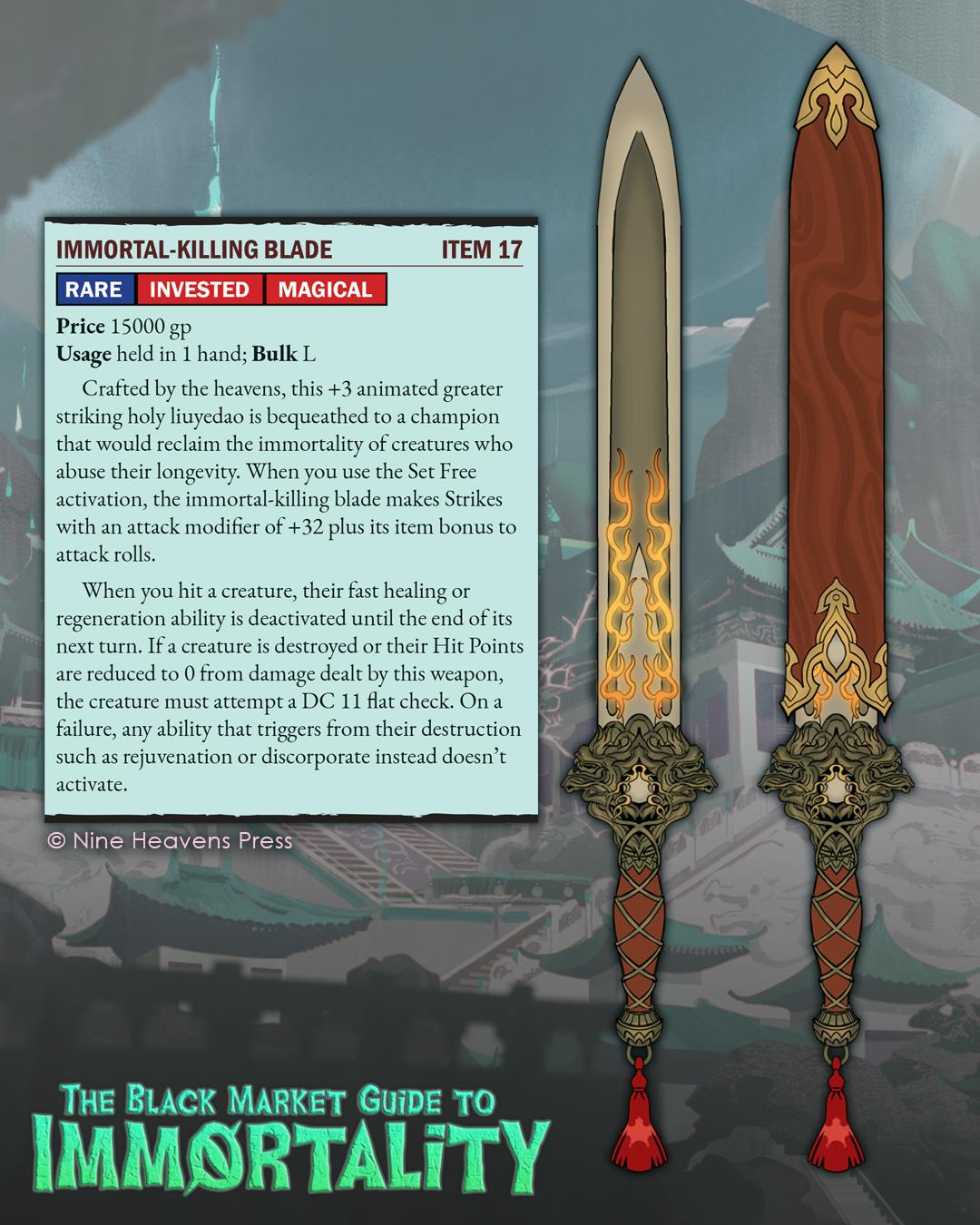 Black Market Guide to Immortality: A 5e/PF2e Sourcebook Project Update ...