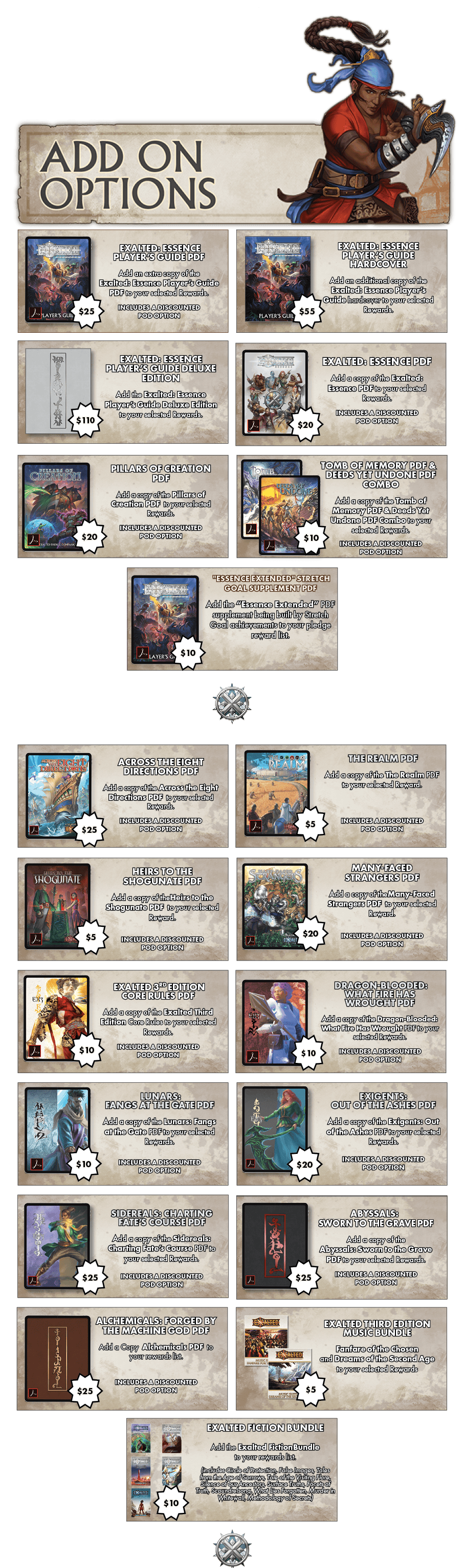 Exalted: Essence Player's Guide - BackerKit