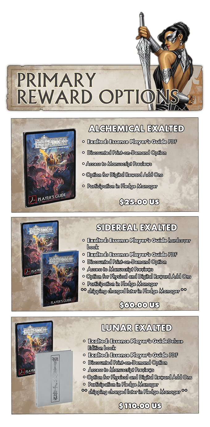 Exalted: Essence Player's Guide - BackerKit