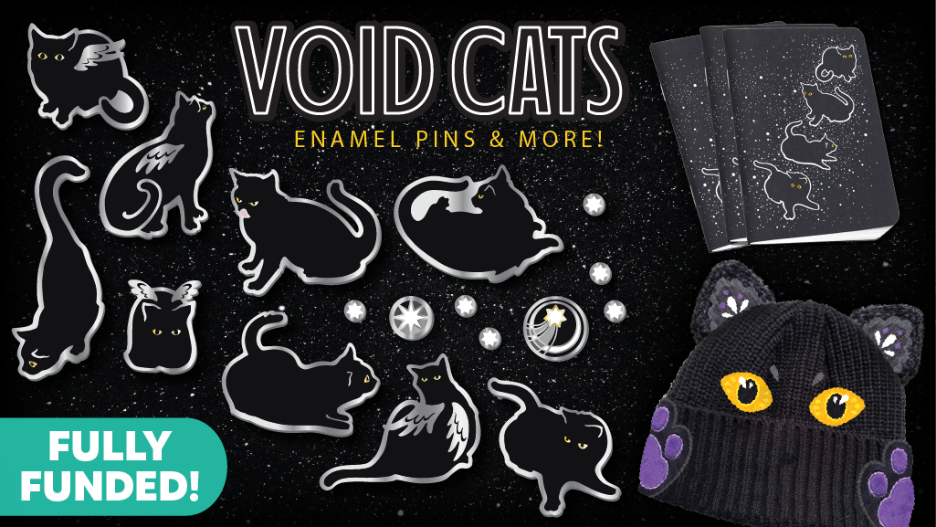 Poll: Should we switch the unlocked Stretch Goal stickers from a Glitter Void Cat to a Celestial ...