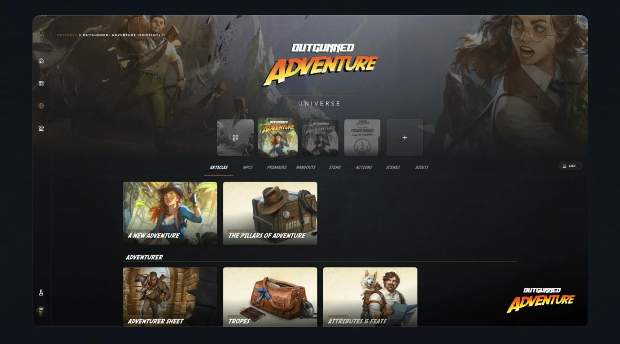 Outgunned Adventure Project Update: Alchemy is HERE + A new dark adventure begins - BackerKit