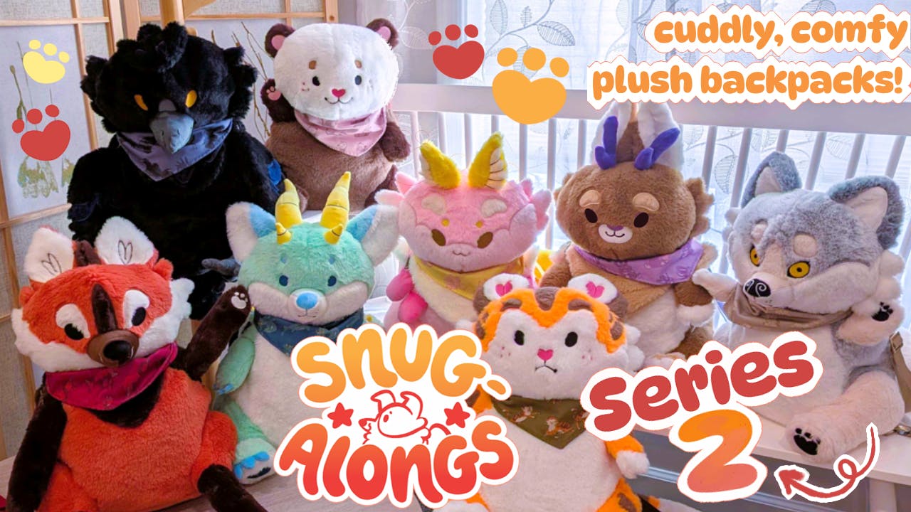 Launch Party | Snug-Alongs Plush Backpacks: Series 2 - BackerKit