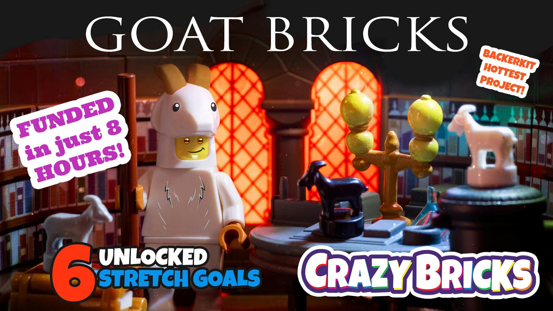 GOAT Bricks - BackerKit