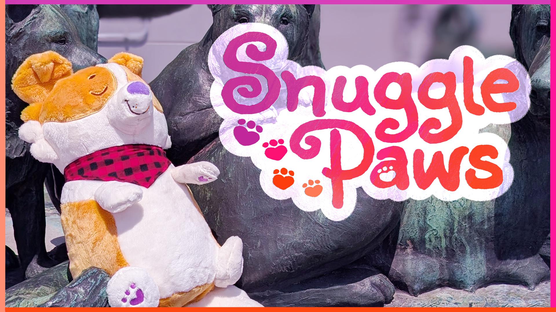 Launch Party | Snuggle Paws - Comforting Cuddle Shaped Plush - BackerKit