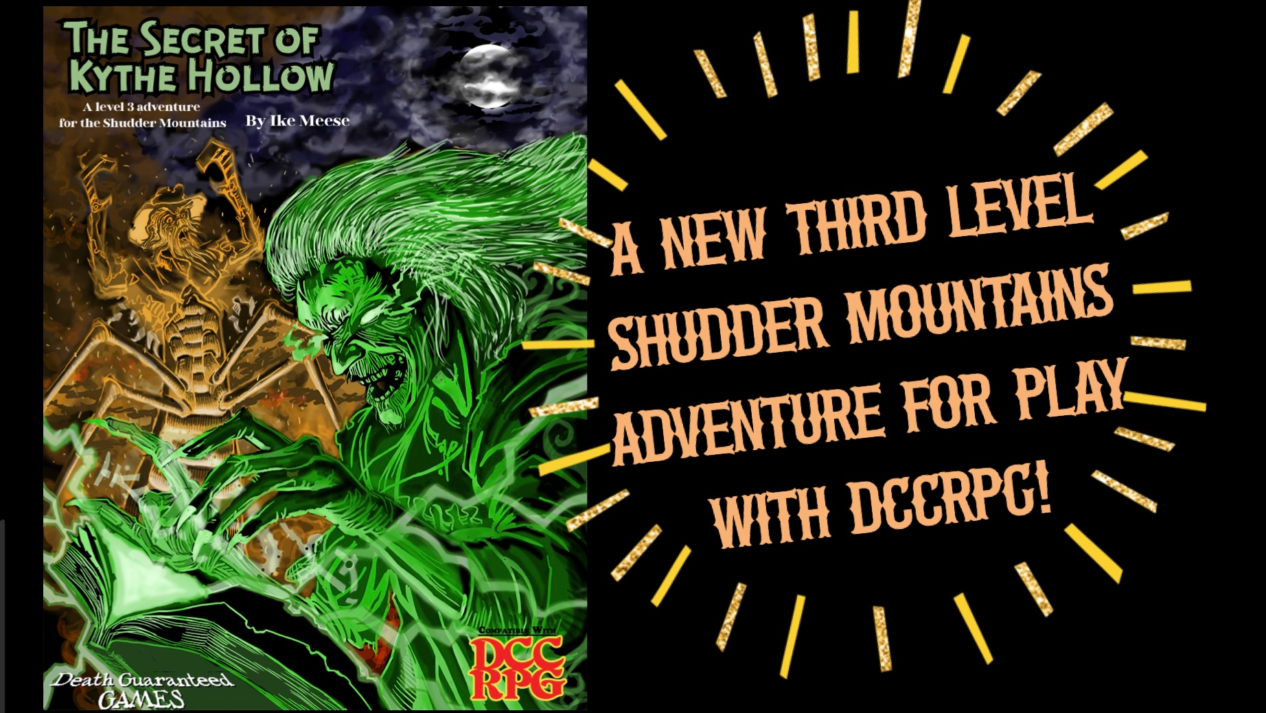 The Secret of Kythe Hollow-a 3rd level adventure for DCCRPG - BackerKit