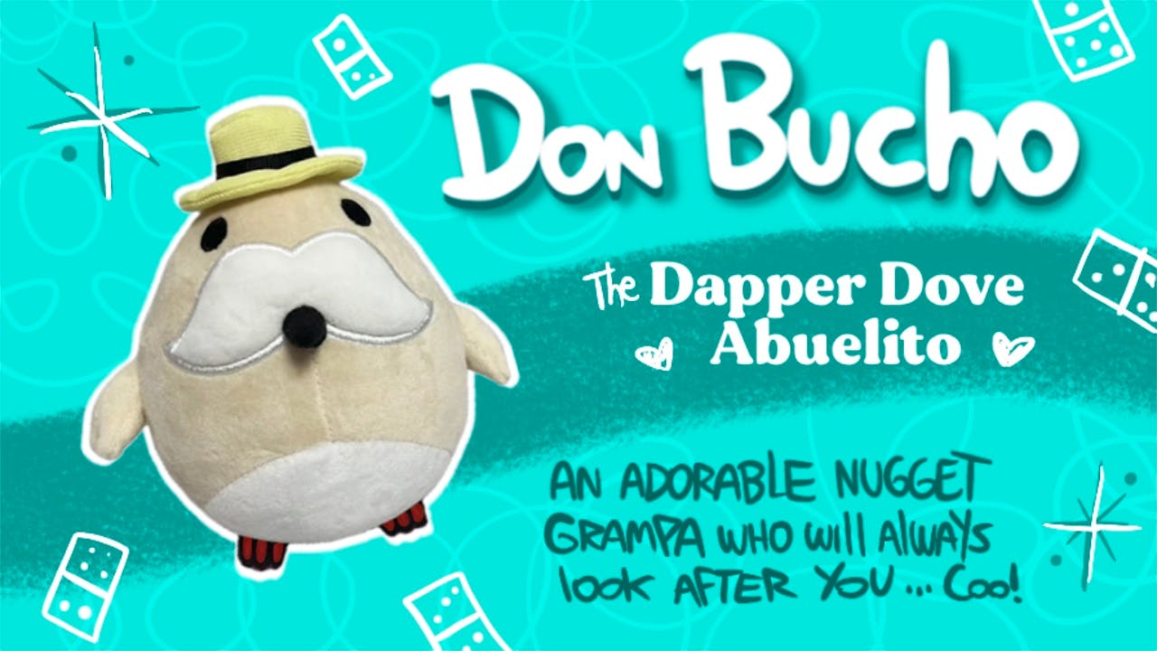 Don Bucho the Dapper Dove Abuelito Plush Art Toy - BackerKit