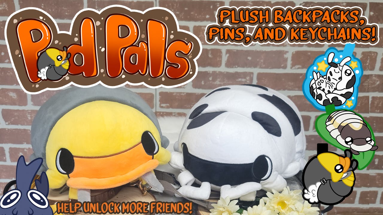 Pod Pals, plush isopod bags and accessories. - BackerKit