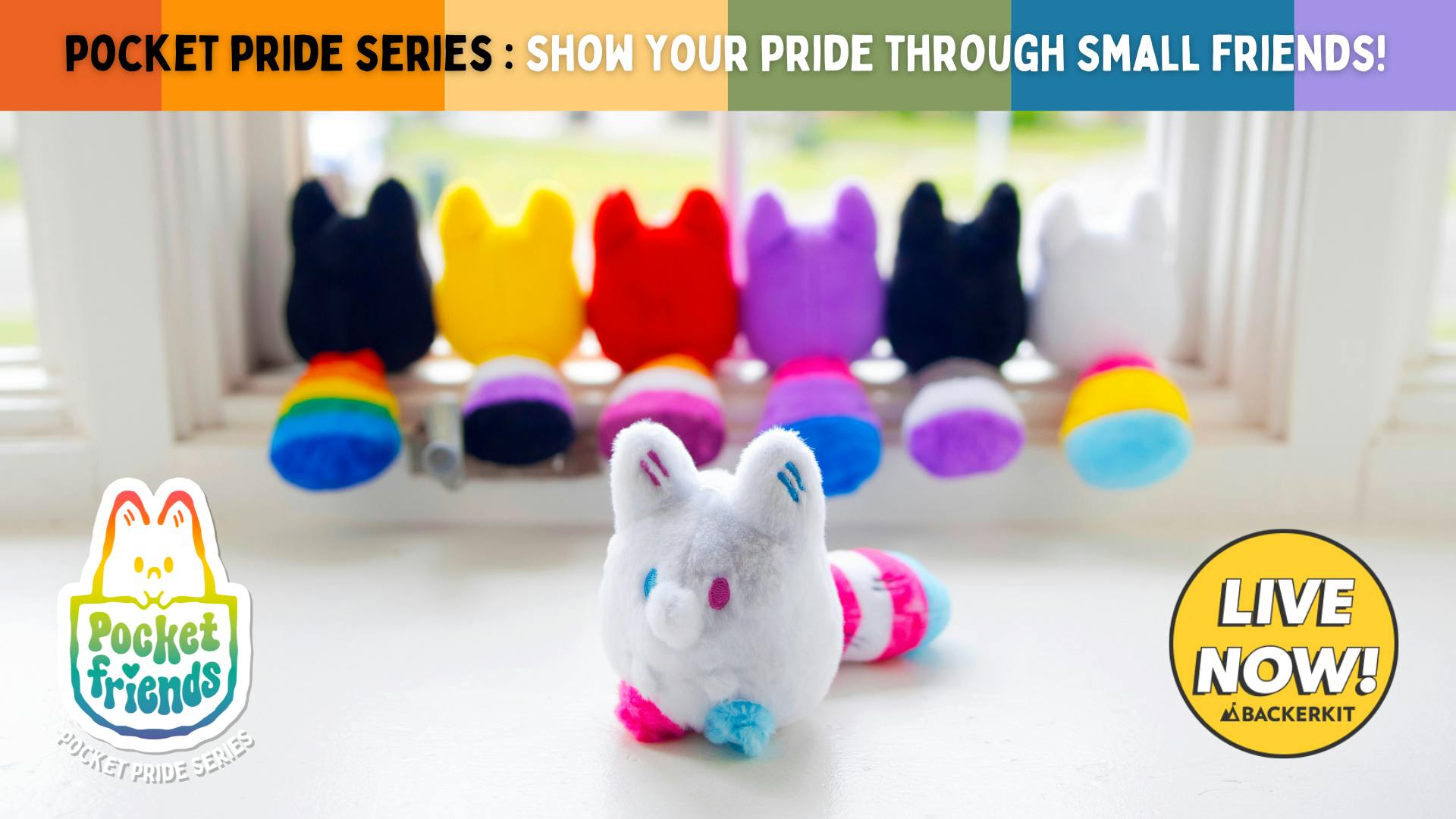 Anxiety Fox - Pocket Pride Plush Toys - BackerKit