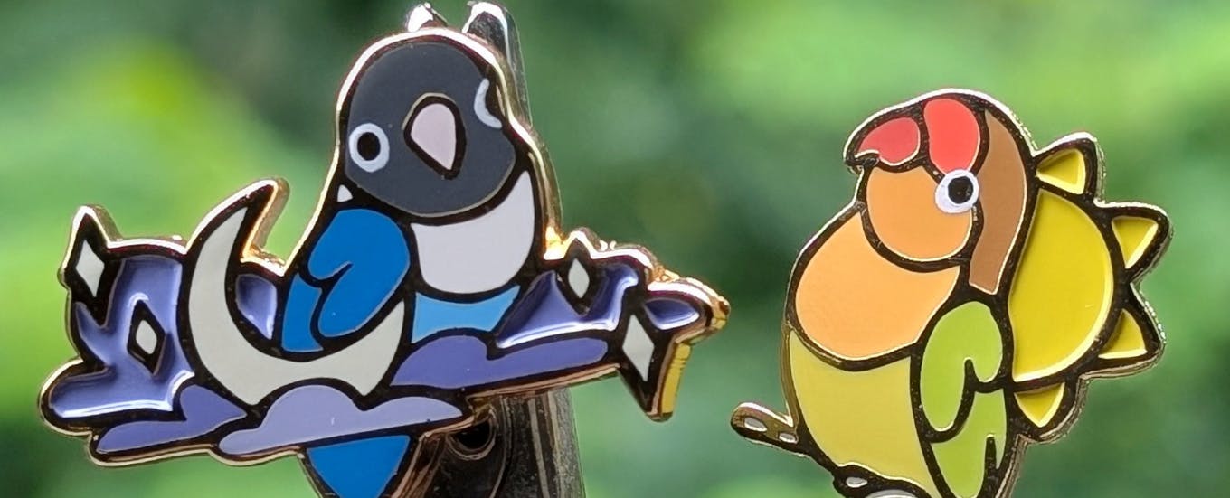 Birds of Rotterdam - Enamel Pins - BackerKit